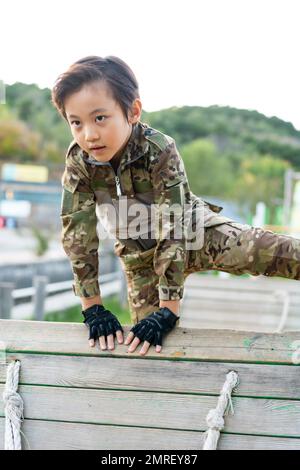 Happy boy playing cs Stock Photo - Alamy