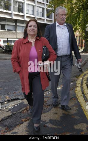 Anna Larke and Larke's parents leave St. Albans Crown Court after ...