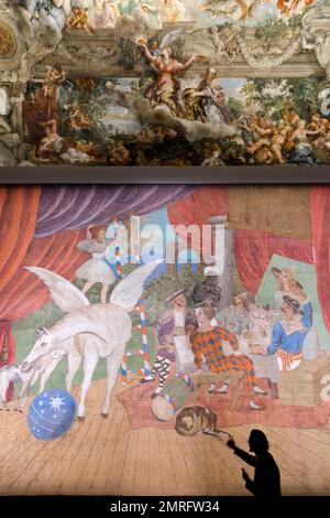 Allegory of Divine Providence and Barberini Power 1639 by Pietro da ...