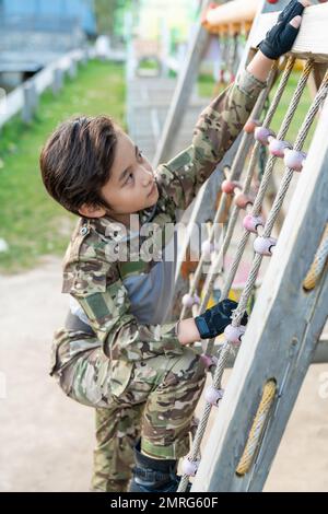 Happy boy playing cs Stock Photo - Alamy