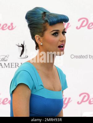 Katy Perry at The Americana in Glendale to launch her custom brand of ...