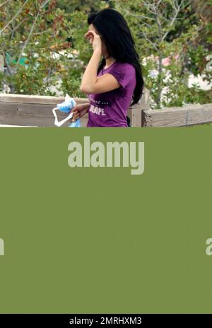 Actress Kelly Hu participates in a jetski event that is part of Eva ...