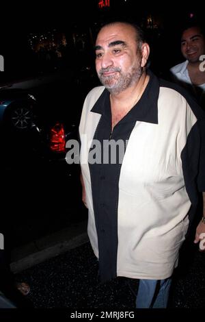 "Borat" star Ken Davidian leaves the premiere of "Eagle Eye" on ...