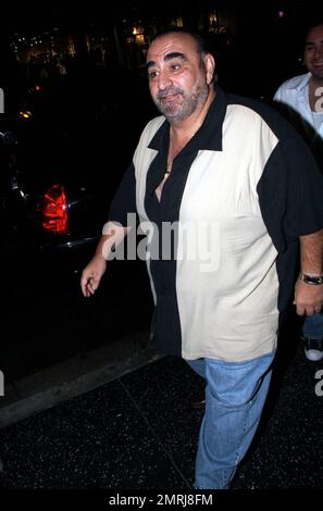 "Borat" star Ken Davidian leaves the premiere of "Eagle Eye" on ...