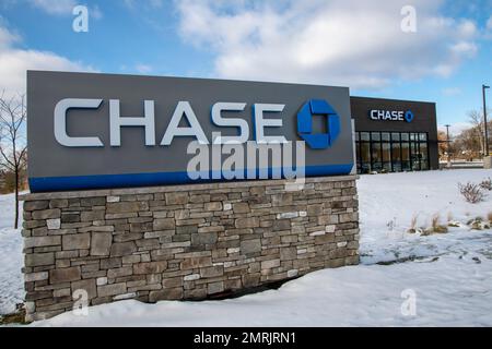 Blaine, Minnesota. JPMorgan Chase Bank the largest bank in the country ...