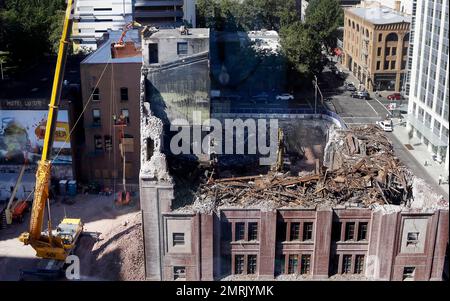 Ancient Order of United Workmen Temple building (now demolished) and ...