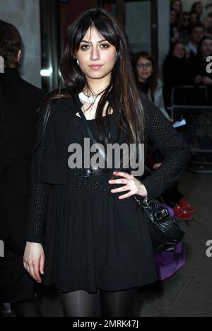Gabriella Climi at the UK premiere of "Killing Bono" at the Apollo ...