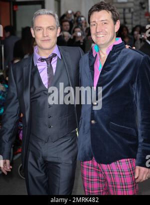 Neil and Ivan McCormick at the UK premiere of "Killing Bono" at the ...