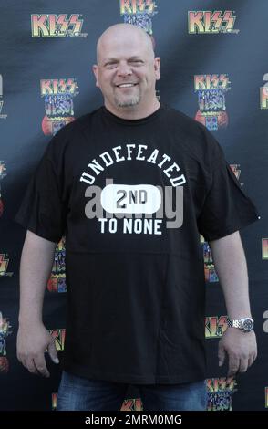 Rick Harrison of 'Pawn Stars' attends the KISS by Monster Mini Golf ...