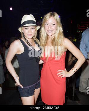 Exclusive!! Kristin Cavallari and Hilary Duff at Aura Nightclub's one ...