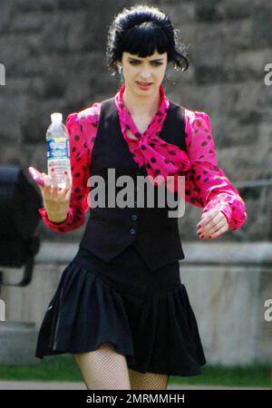EXCLUSIVE!! Actress Krysten Ritter looks cute in her costume on the ...