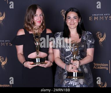 EXCLUSIVE - Jocelyn Conn, left, and Jennifer Flanz pose for a portrait ...