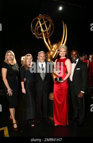 Roxane Griffin, from left, Jill Crosby, Miia Kovero, Terry Baliel and ...