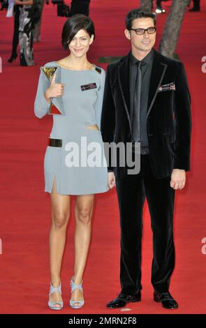 Simone Corrente and Giulia Bevilacqua walk the red carpet at Auditorium ...