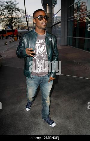Singer Ray J (aka William Ray Norwood Jr.) arrives at the Staples ...
