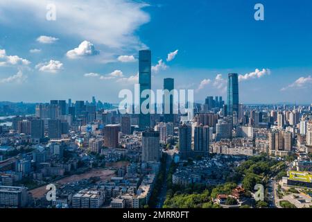 Aerial changsha city scenery Stock Photo - Alamy