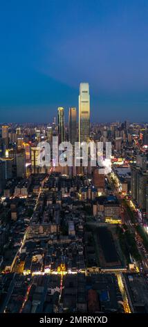 Aerial changsha shimao international financial center world financial ...