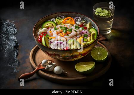 Ceviche food photography collection. High-quality images showcase this ...