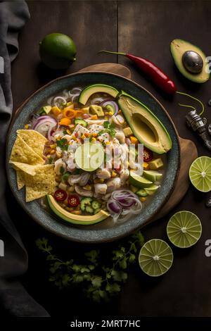 Ceviche food photography collection. High-quality images showcase this ...
