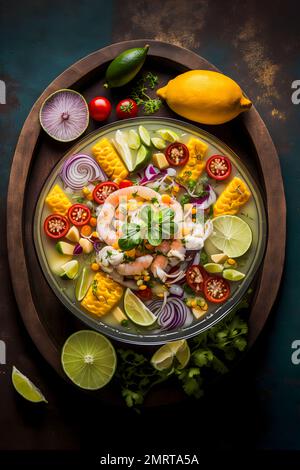 Ceviche food photography collection. High-quality images showcase this ...