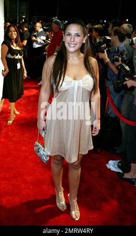 Angelica Vale at the Red Carpet arrivals at the Miami premiere of "Love ...