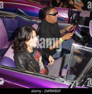 Michelle Rodriguez at the premiere of Machete. The stars all arrived in ...