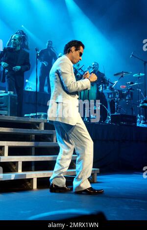 Award-winning Salsa singer, actor and producer Marc Anthony heats up ...