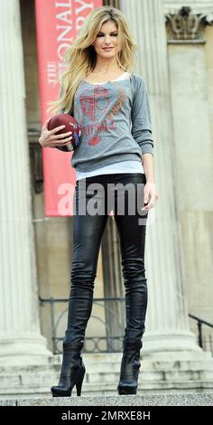 Model and new spokesperson for the NFL Marisa Miller looks stellar in ...