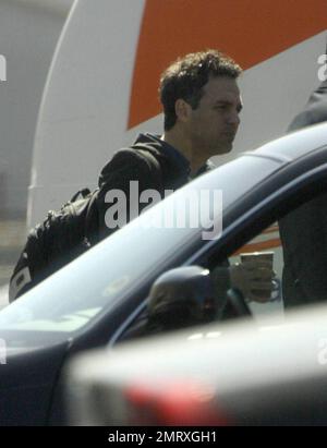 Exclusive!! Actor Mark Ruffalo was seen heading to a special effects ...