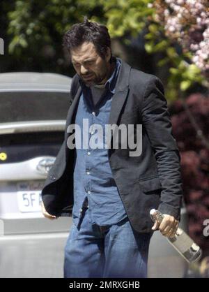 Exclusive!! Actor Mark Ruffalo was seen heading to a special effects ...