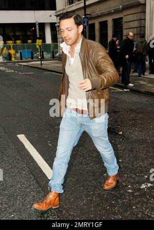EXCLUSIVE!! Decked out in brown leather accessories, actor and singer ...