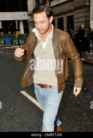 EXCLUSIVE!! Decked out in brown leather accessories, actor and singer ...
