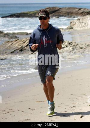 Actor Matthew McConaughey was seen jogging in Malibu this morning with ...
