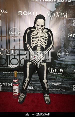 Kyle Massey at the Official 2015 Maxim Halloween Party held inside a ...