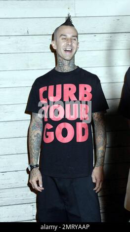 Travis Barker showed up and four minutes later, ex-wife Shanna Moakler ...