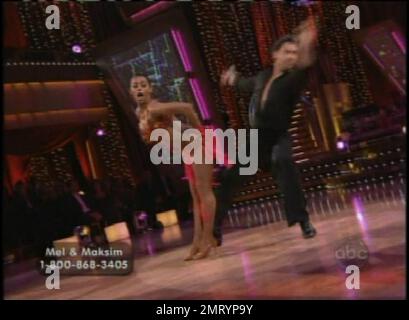 Melanie Brown, and her partner Maksim Chmerkovskiy received the best score out of all the ...