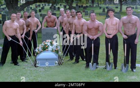 Men of Mortuaries Calendar shows off twelve hunky undertakers ...