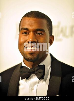 Kanye West attends a star-studded red carpet gala to celebrate the ...