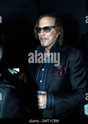 Oscar-nominated actor for "The Wrestler" Mickey Rourke attends the ...