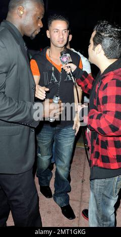 MIAMI BEACH, FL - JANUARY 28: Rich Cervini, Joe Ferullo, John Ferriter ...