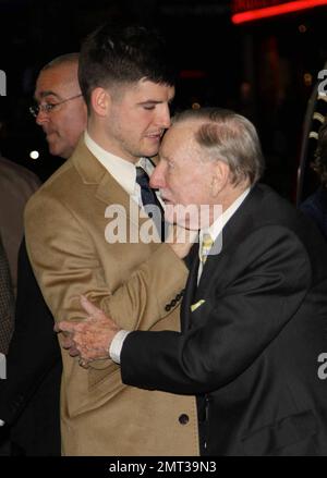 Leslie Philips at the premiere of "Mr Nice" at the Cineworld Haymarket ...