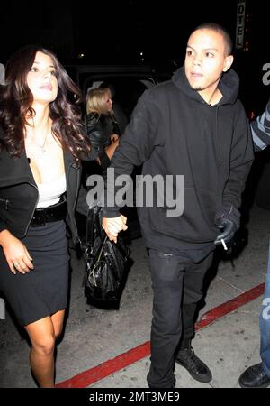 Diana Ross' son Evan Ross spends a night on the town at the nightclub ...