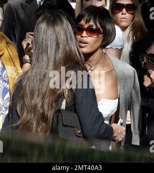 Even supermodels have skin problems. Naomi Campbell was revealing ...
