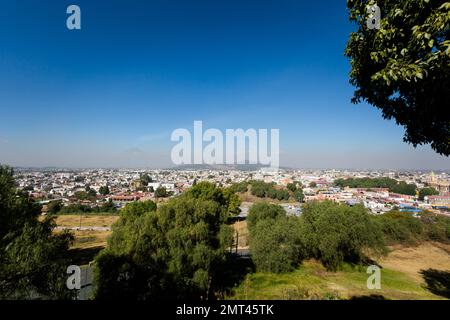 Beautiful landmark taken from Cholula in Puebla, Mexico. View on ...
