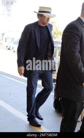 Nicolas Cage at the Los Angeles International Airport in Los Angeles ...