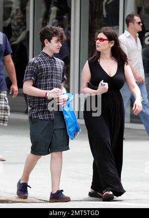EXCLUSIVE!! Popular British Cook Nigella Lawson is spotted out shopping ...