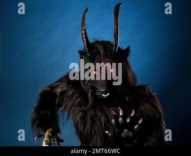 David Benaron, dressed as Heuler, poses for a portrait on day two of ...