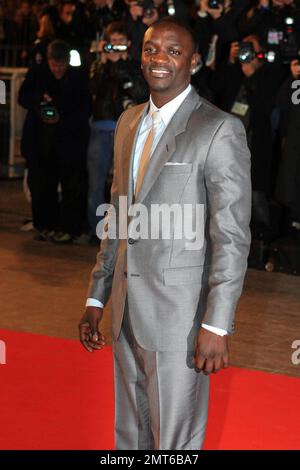 Akon arrives at the NRJ Music Awards in Cannes, France. 1/17/09 Stock ...
