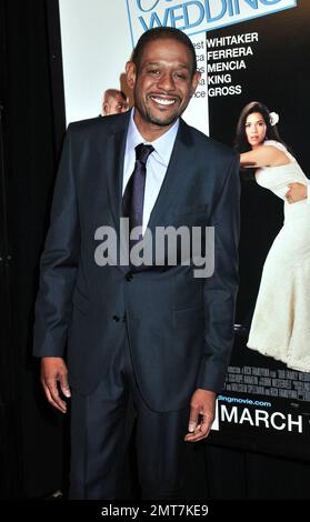 Forrest Whitaker at the premiere of "Our Family Wedding" in New York ...