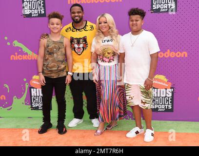 Jadyn Fielder, Prince Fielder, Chanel Fielder and Haven Fielder ...